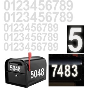 Reflective House Numbers