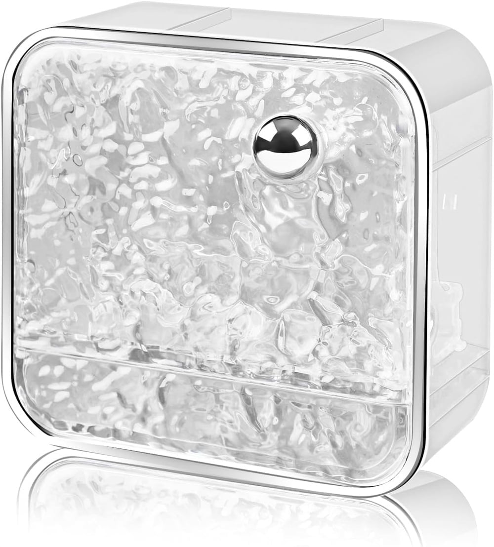 Tutuviw Single Row Soap Dish Holder Soap Saver Case for Shower Bathroom ...