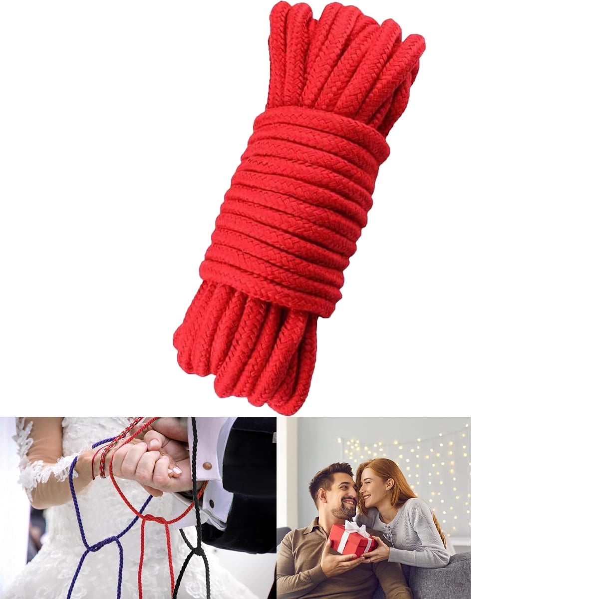 Tutuviw Soft Twisted Cotton Rope,Multi-Purpose Silky Feel Nylon Twisted ...