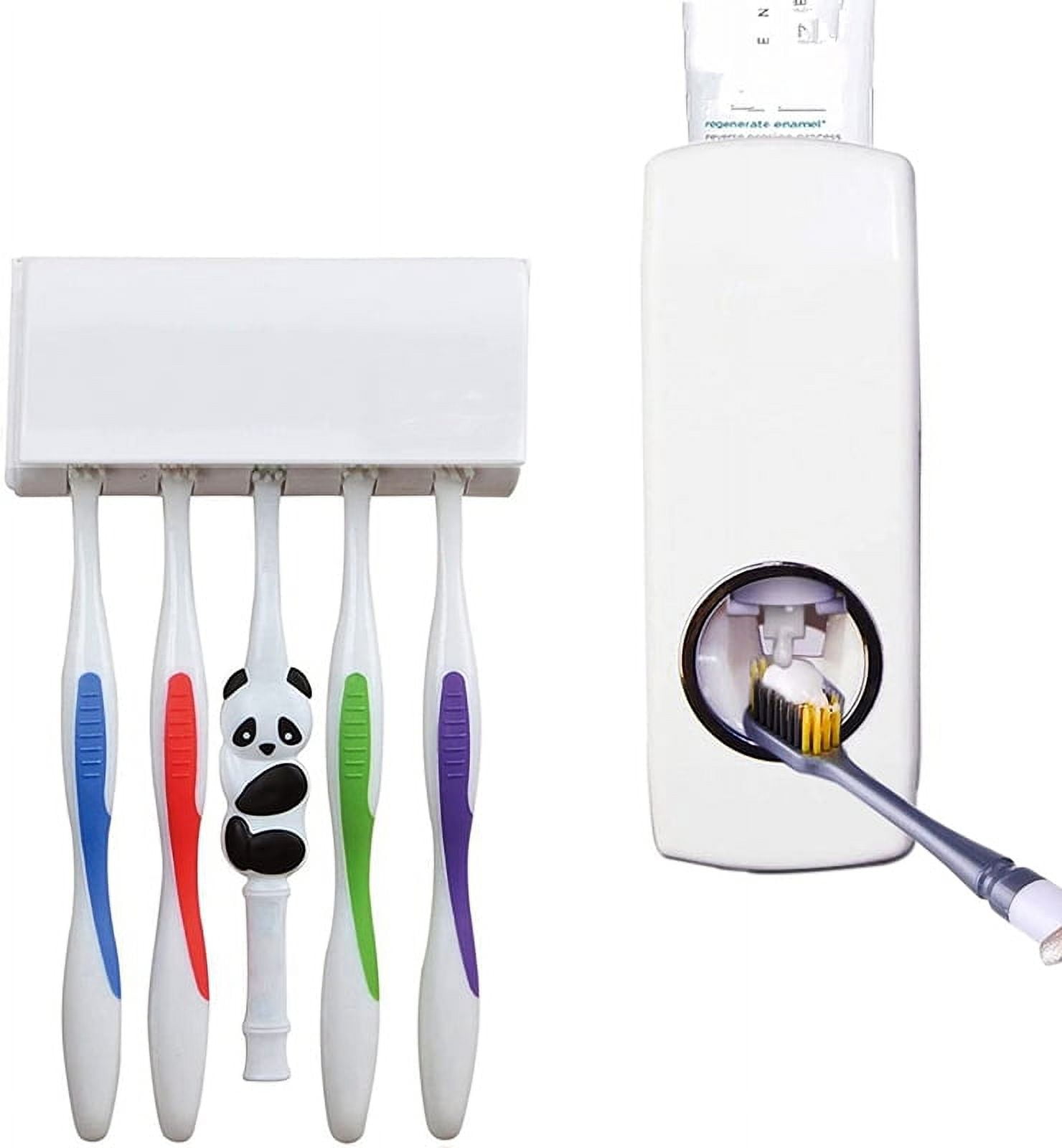 Tutuviw Toothpaste Dispenser Automatic Toothpaste Squeezer and Holder ...