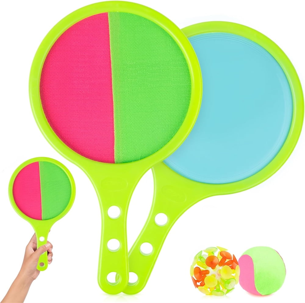 Tutuviw Toss and Catch Game Ball Set, Outdoor Games for Kids with 2 ...