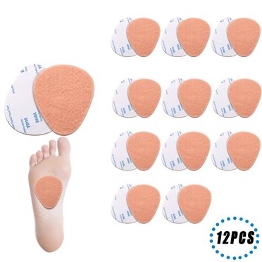 Tutuviw 20 Pieces Metatarsal Felt Foot Pads 1/4" Thick Foot Insert Pads ...