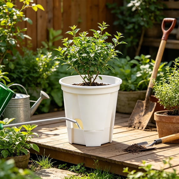 Tuvgenk Transparent Orchid Pot Breathable Root Control Container With ...