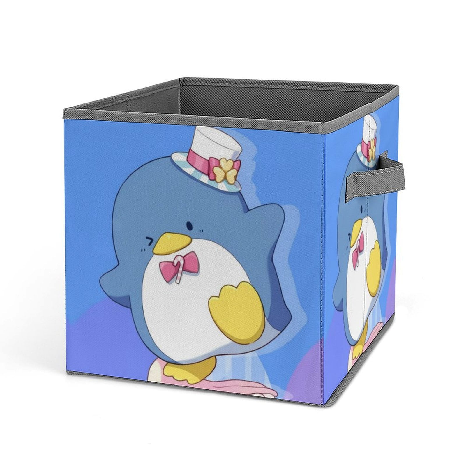 Tuxedo Sam Anime Cartoon Fabric Storage Cubes - Sturdy Collapsible ...