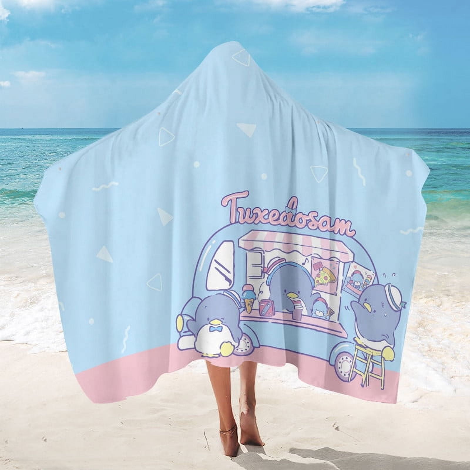 Tuxedo Sam Gifts Beach Towel for Women Girl Or Boys Birthday Inspired ...