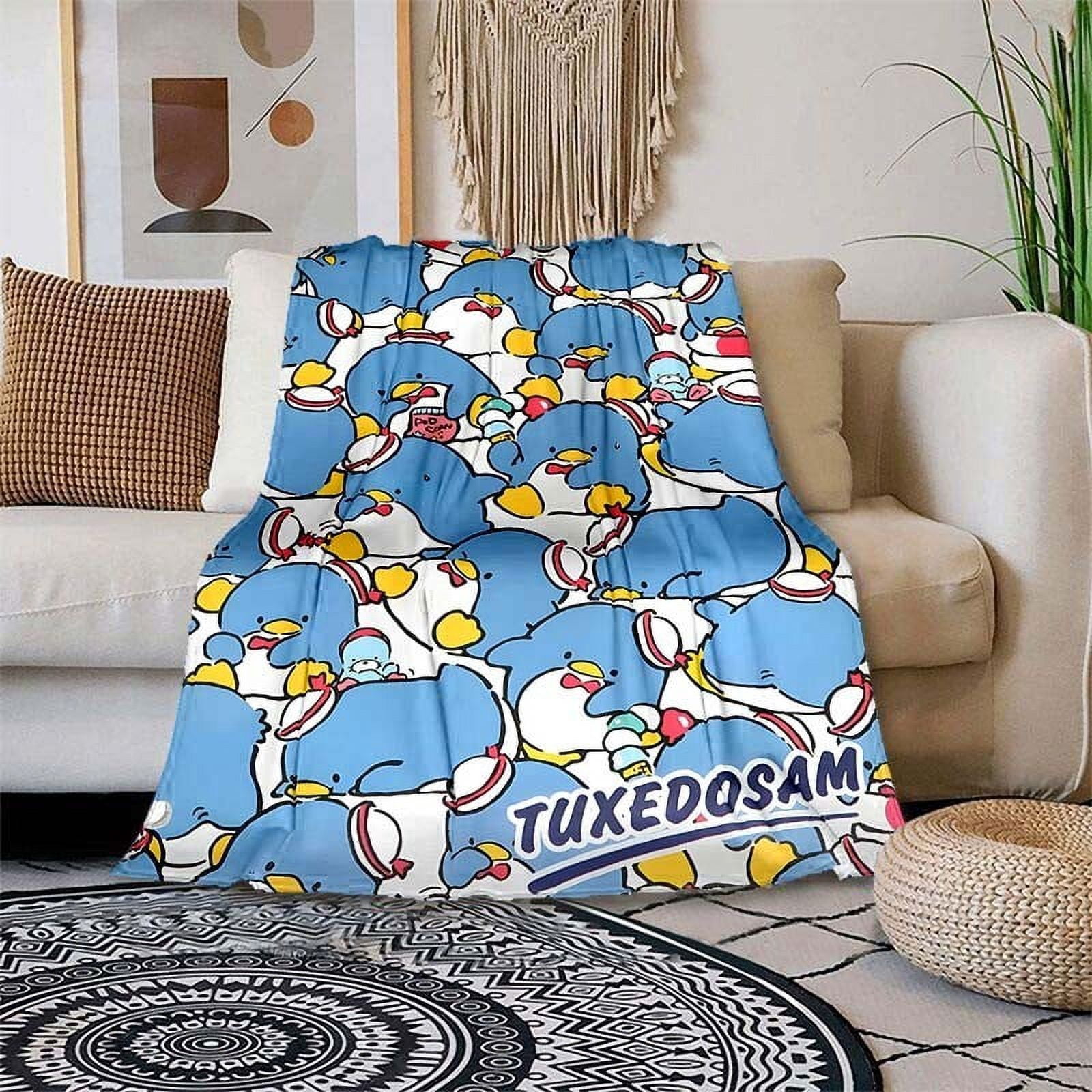 Tuxedo Sam Penguin anime light blanket, Flannel, Washable, Anti-static ...