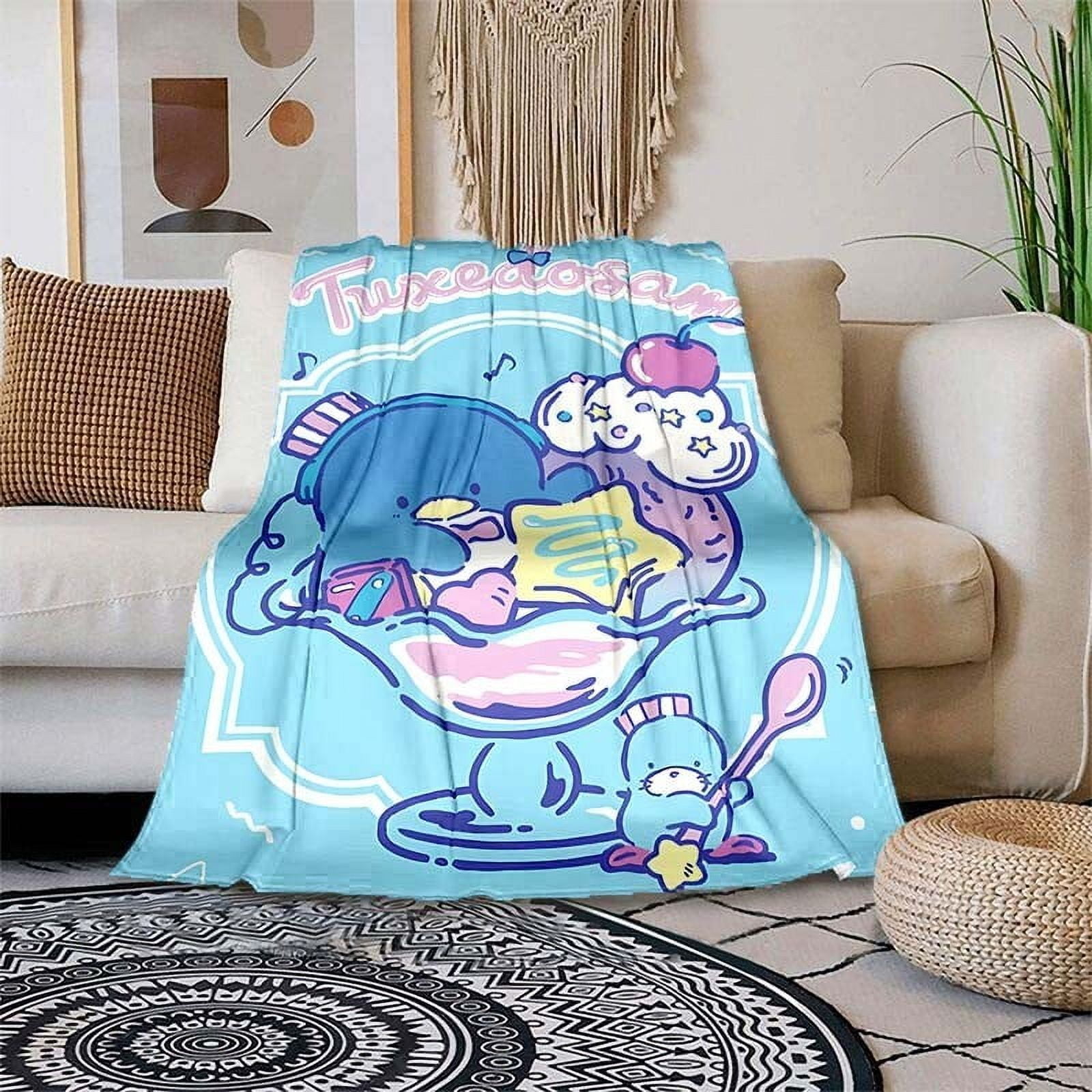 Tuxedo Sam Penguin anime light blanket, Flannel, Washable, Anti-static ...