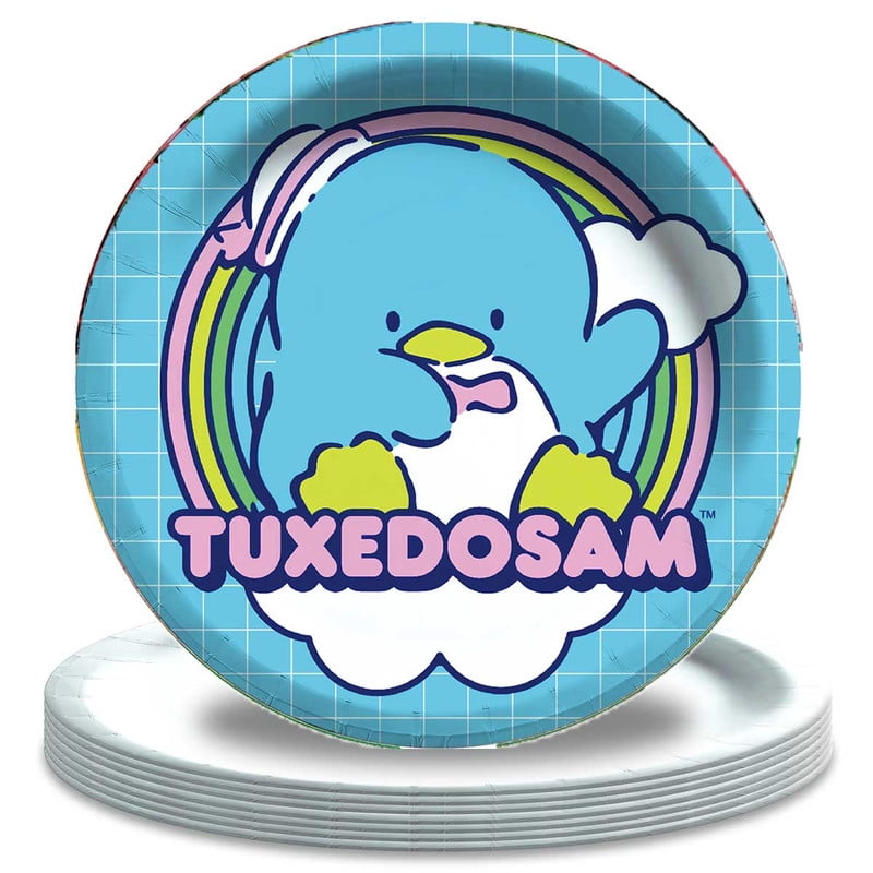 Tuxedo Sam Paper Plates Birthday Decorations Party Supplies Tableware ...