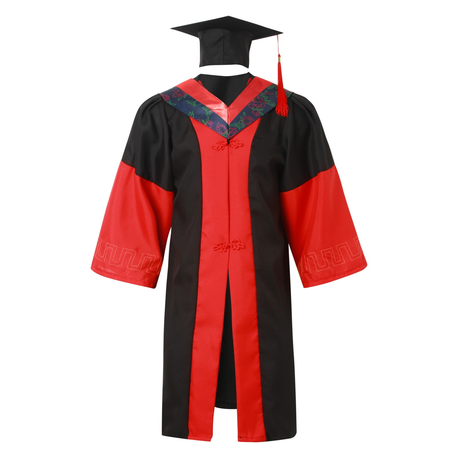 Tuxedo Suit Graduation Master Cap And Gown With 2024 Year Master Unisex ...
