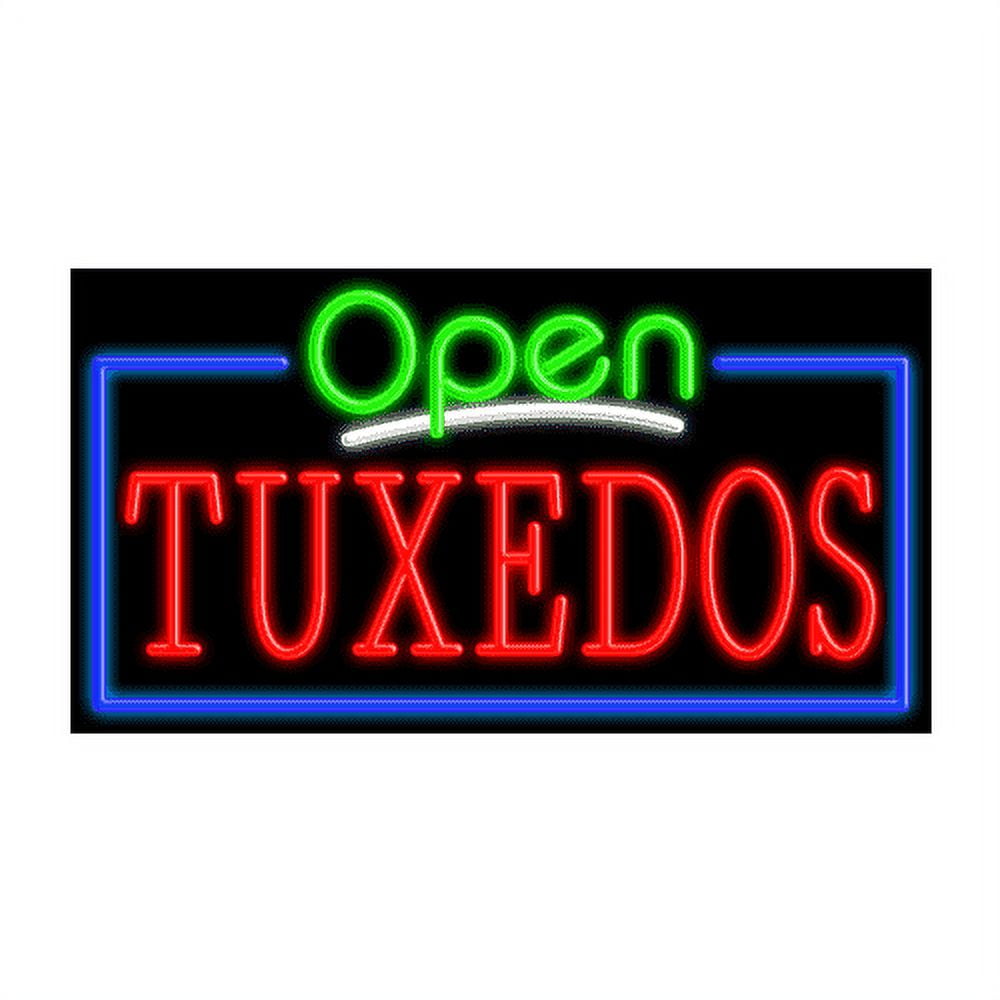 Tuxedos-Glass Neon Sign Made in USA - Walmart.com