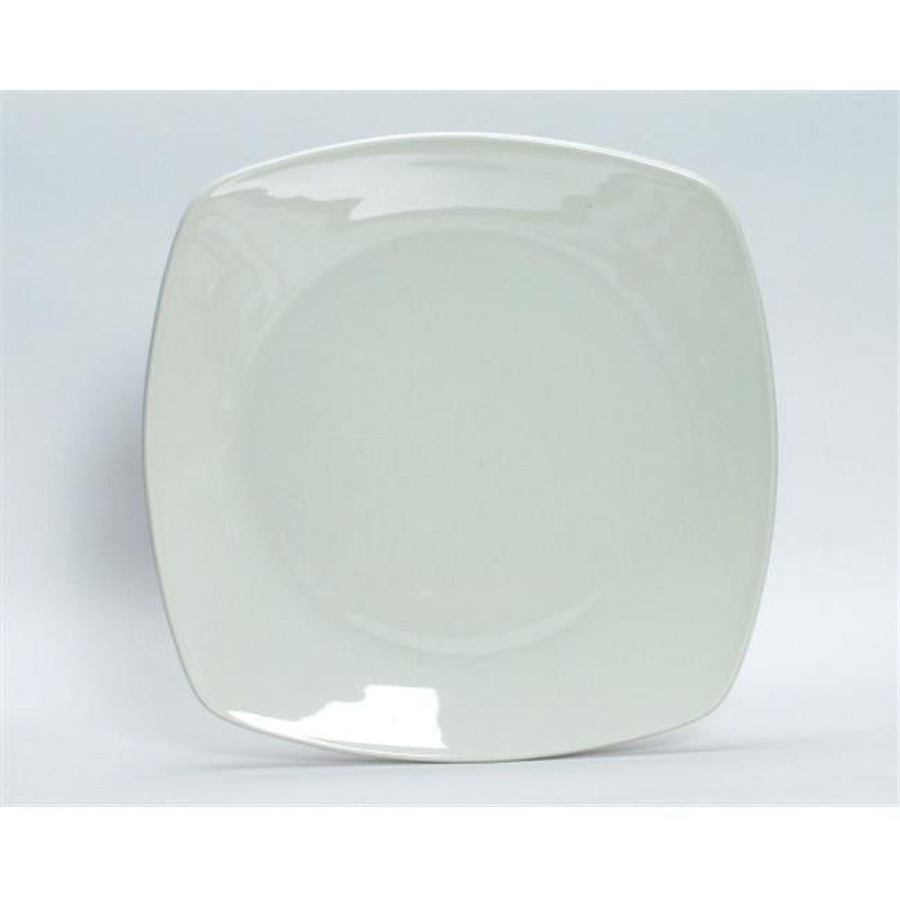Tuxton China 12.75 in. x 12.75 in. Square Plate - Eggshell - Walmart.com