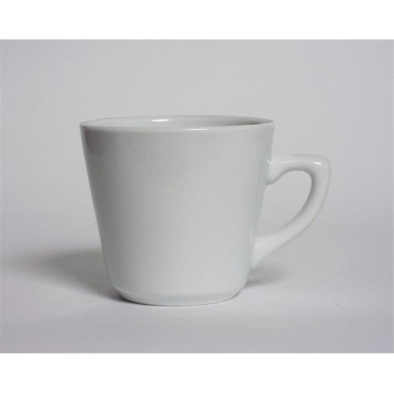 Tuxton China ALF-075 Alaska 3.25 in. Tall Cup - Porcelain White - 3 ...
