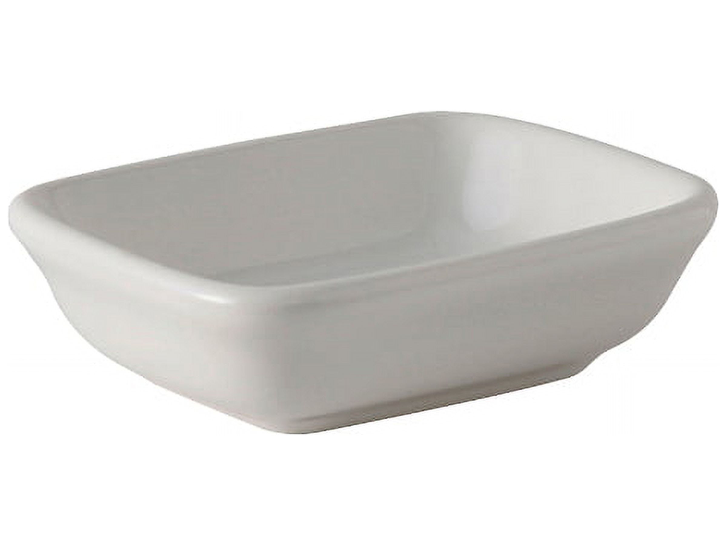 Tuxton China BWZ-040B 4 in. x 3.13 in. Rectangular Sauce - White - 2 Dozen - Walmart.com