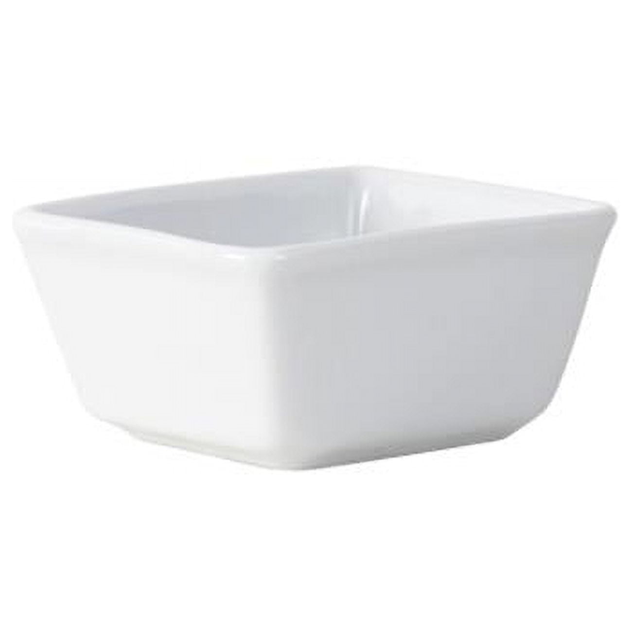 Tuxton GSP-750 Square Ramekin 3 oz 3 in. Porcelain White - 2 Dozen - Walmart.com