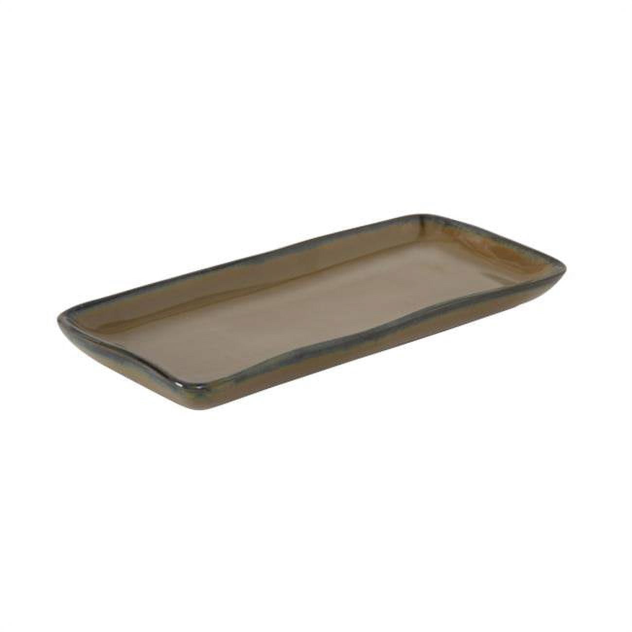 Tuxton GAS-550 Vitrified China Tray, Sagebrush - 11.625 x 5.13 x 1.13 in. - Walmart.com