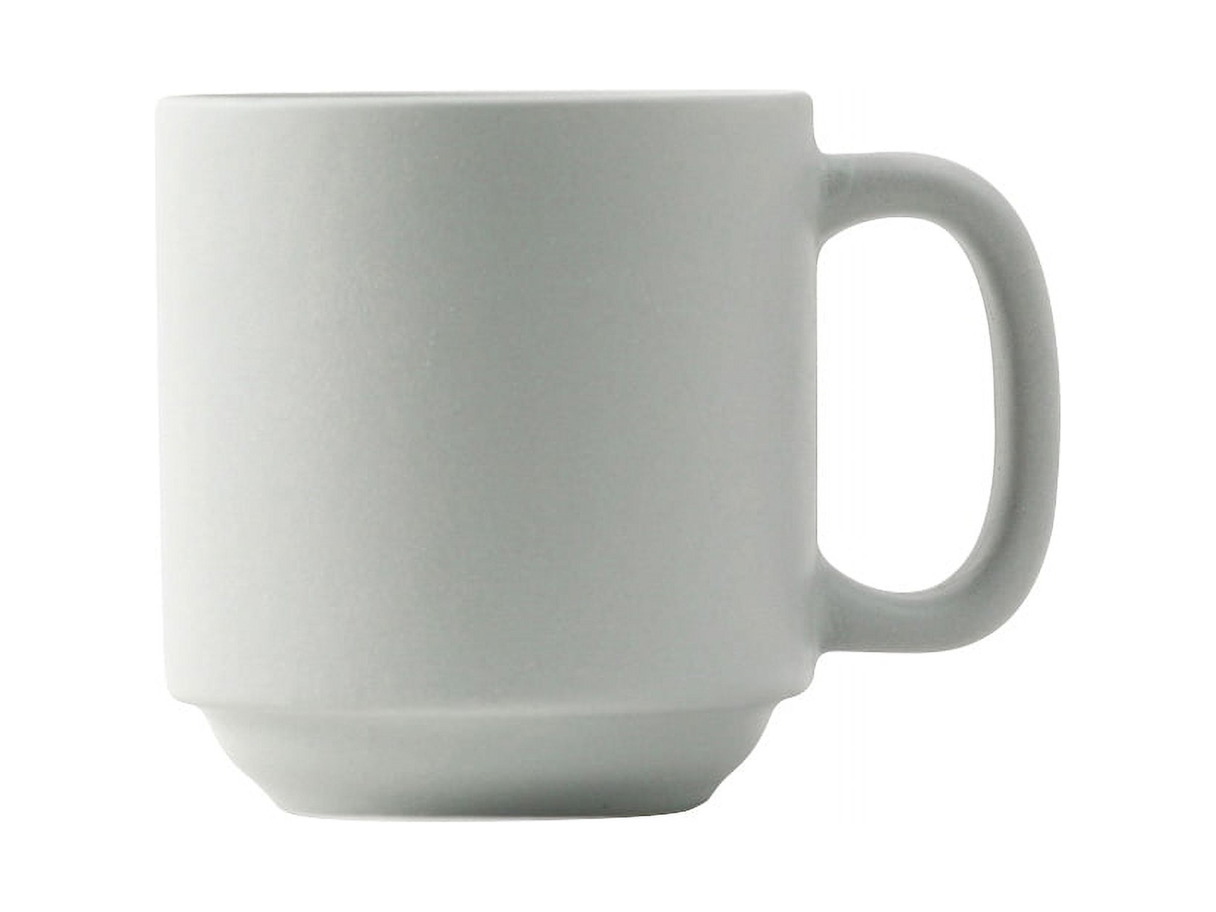 Tuxton Zion Matte Gray 11-Ounce Stackable Yukon Mug, Pack of 24 - Walmart.com