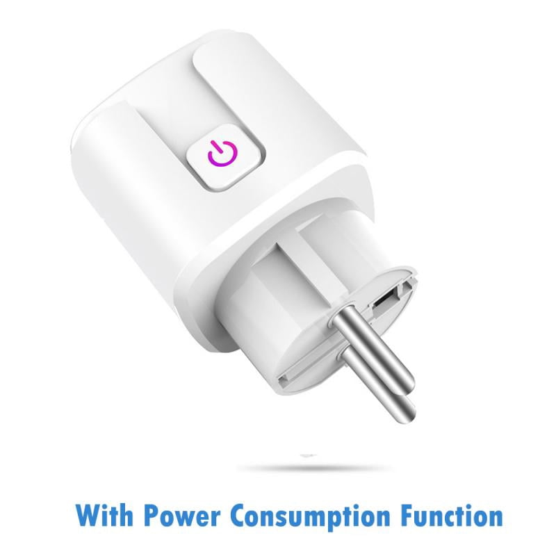 Tuya 3.0 Smart Plug EU 16A 90-250V Timer Setting Socket Power ...