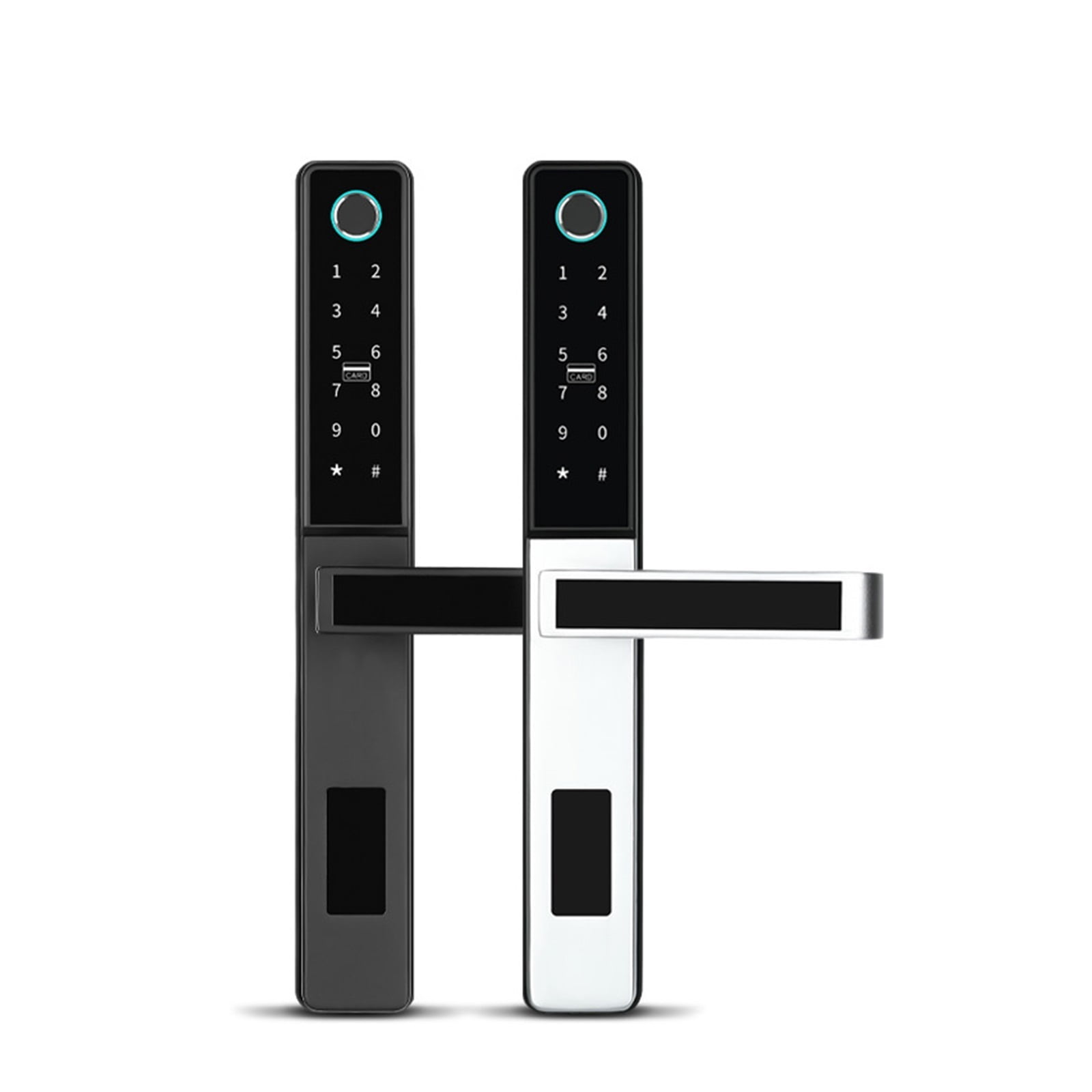 Tuya App Smart Door Lock Aluminum Biometric lock fingerprint door ...