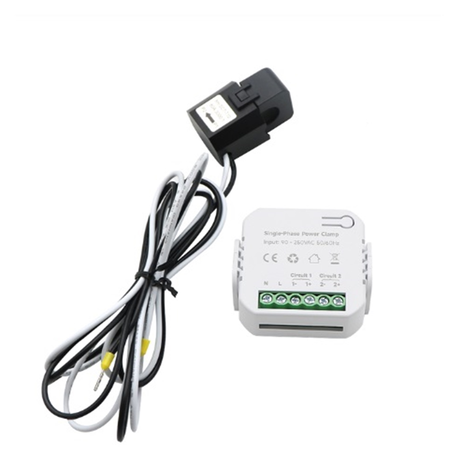 Tuya App Smart Two-way Bilateral Energy Meter 80-300A With Clamp CT KWh ...