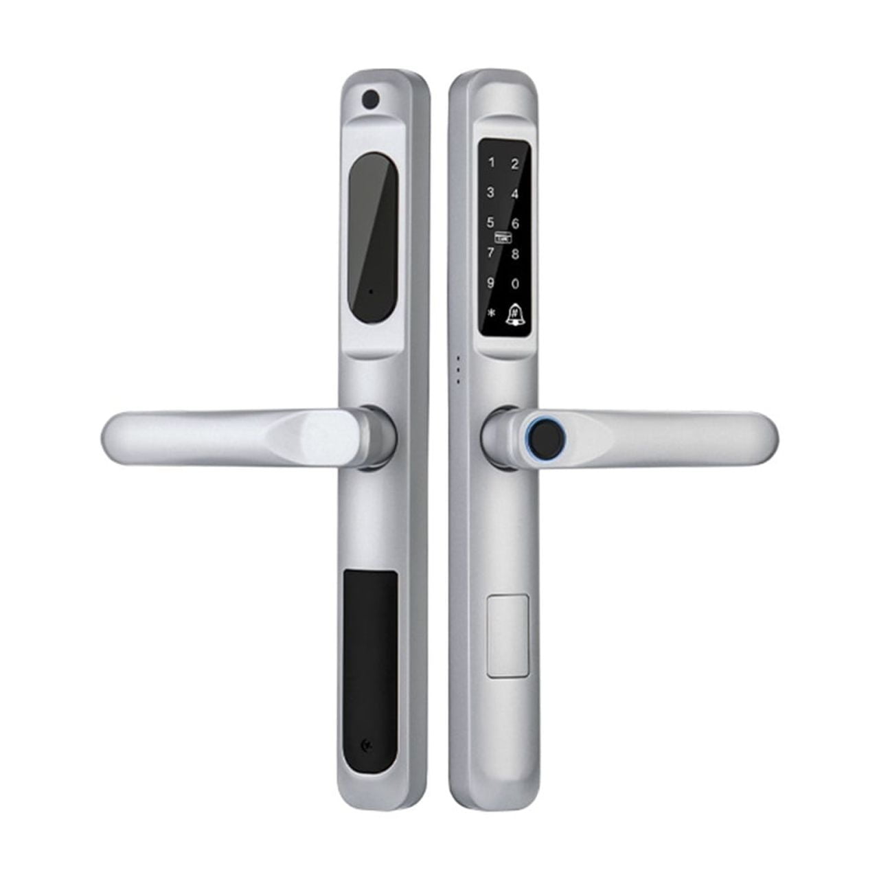 Tuya App Waterproof Smart Door Lock Aluminum Biometric Lock Fingerprint ...