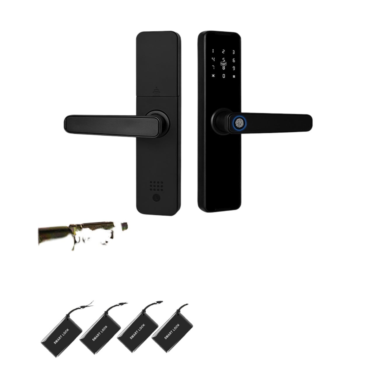 Tuya Fingerprint Door Lock Digital Electronic Lock Smart Keyless Entry ...