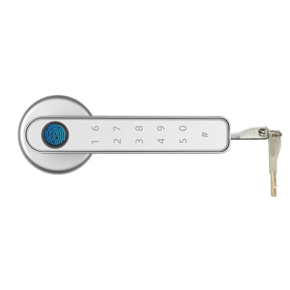 Tuya Fingerprint Smart Lock Keyless Door Handle Electronic Fingerprint ...