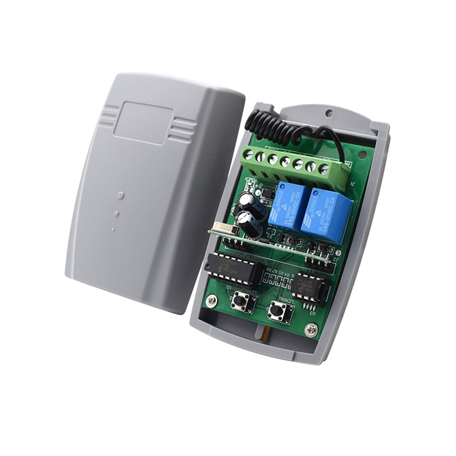 Tuya Garage Door Opener Gate Receiver 2ch 433mhz 433.92mhz Universal ...