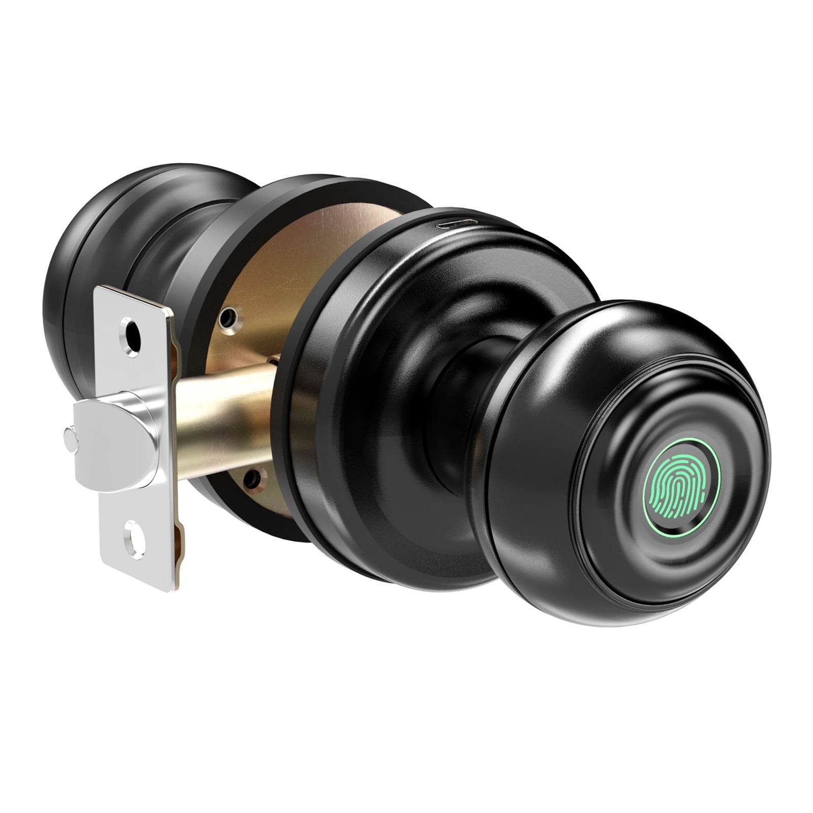 Tuya High Security Easy Install Cylindrical Electronic Self Locking ...