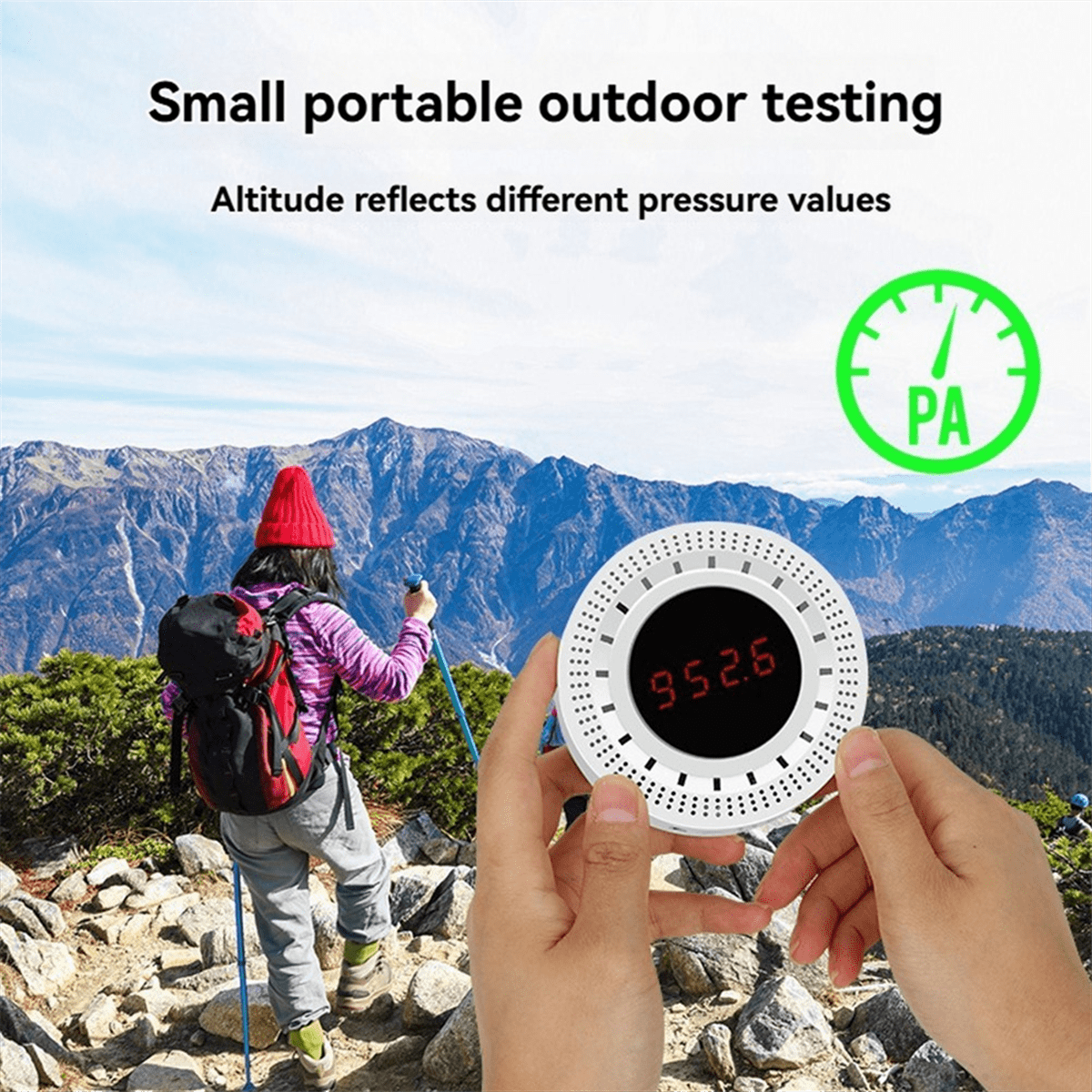 Tuya Intelligent Atmospheric Pressure Sensor with Temperature and ...