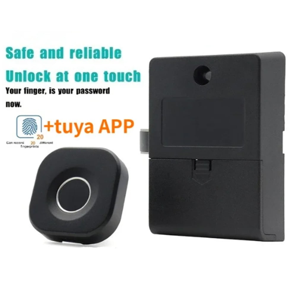 Tuya Intelligent Electronic Fingerprint Locks Smart Drawer Cabinet Lock ...