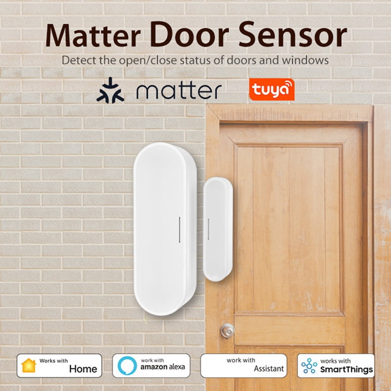 Tuya Matter Thread Door Window Sensor USB Powered Smart Home Smart Door ...
