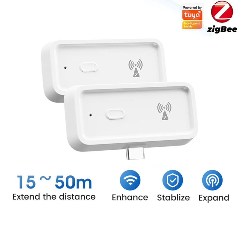 Tuya Mini Portable Smart Zigbee Range Extender Type-C Wireless Repeater ...