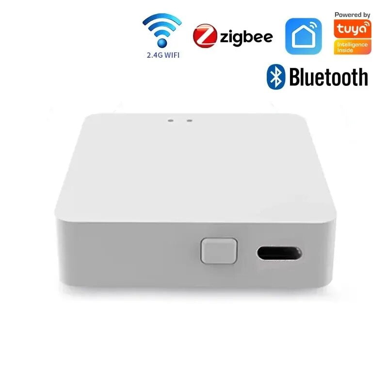 Tuya Multi Mode ZigBee Bluetooth Gateway Hub Wireless Smart Home Appliances Remote Controller ...
