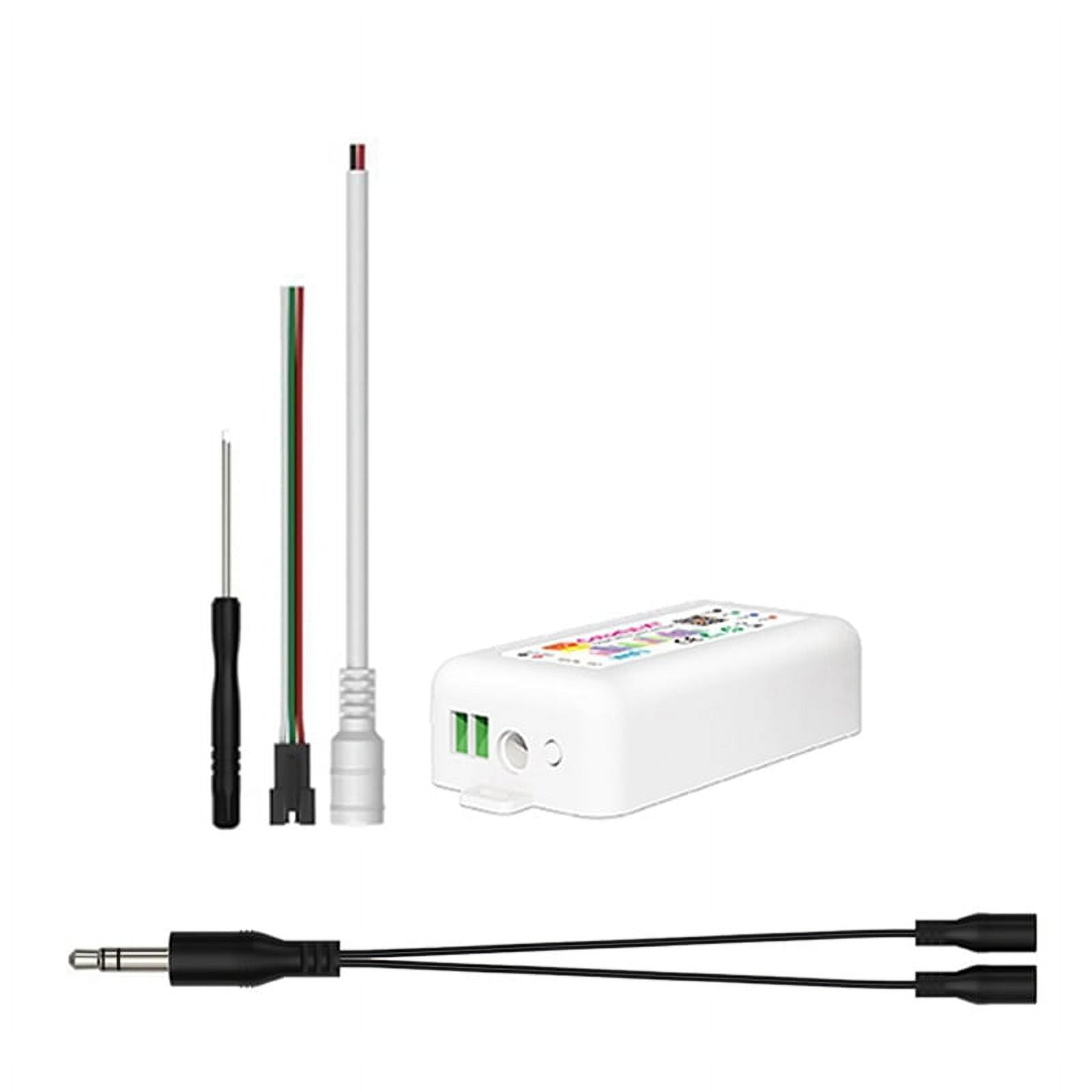 Tuya RGB LED Strip Light Controller DC5V-24V WiFi Music Controller ...