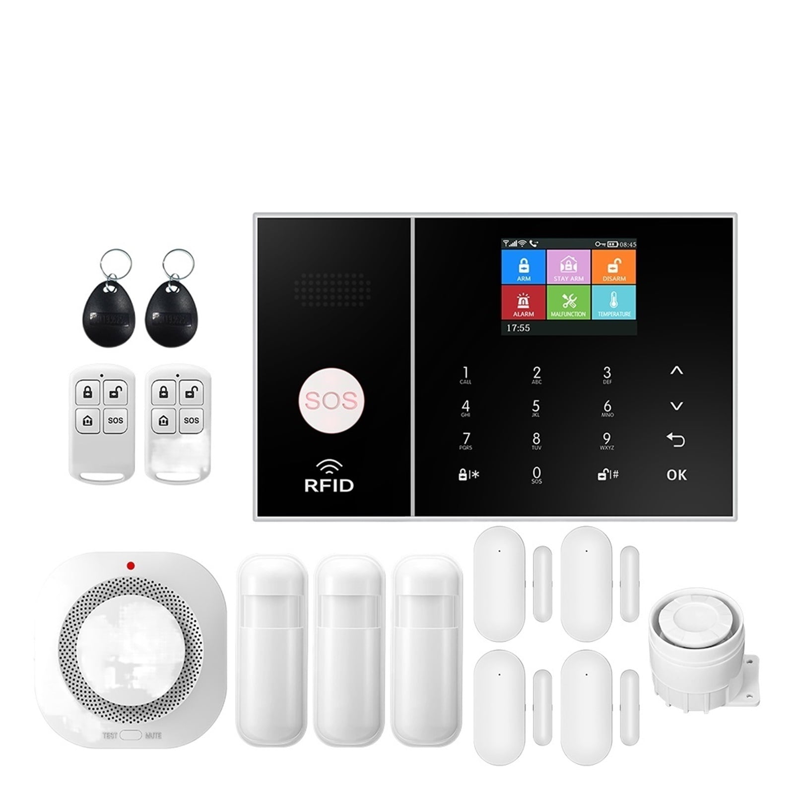 Tuya Safety GSM WiFi Alarm System for Home Business Security Alarm ...