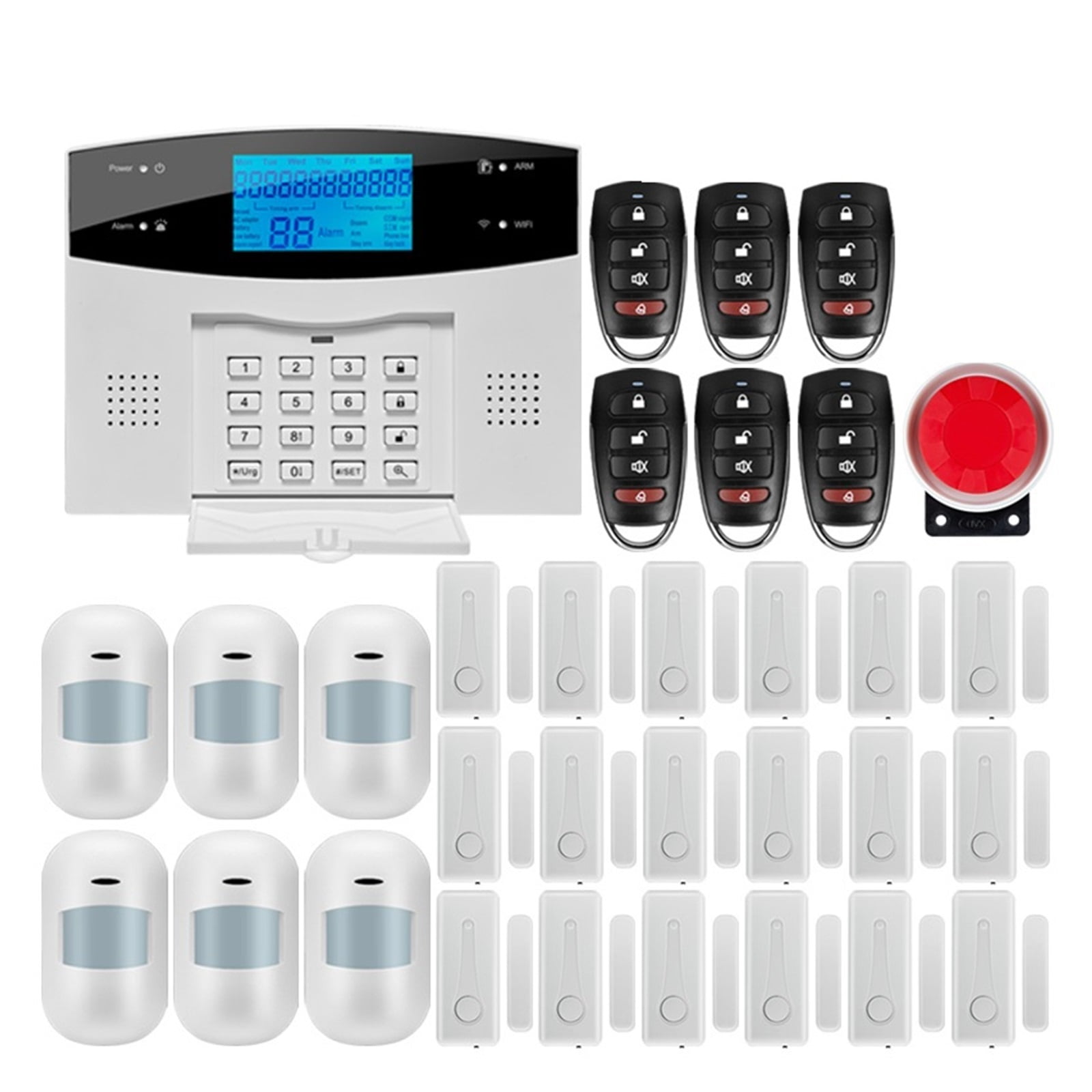 Tuya Security Alarm System Kit Smartlife App Control With Ip Camera ...
