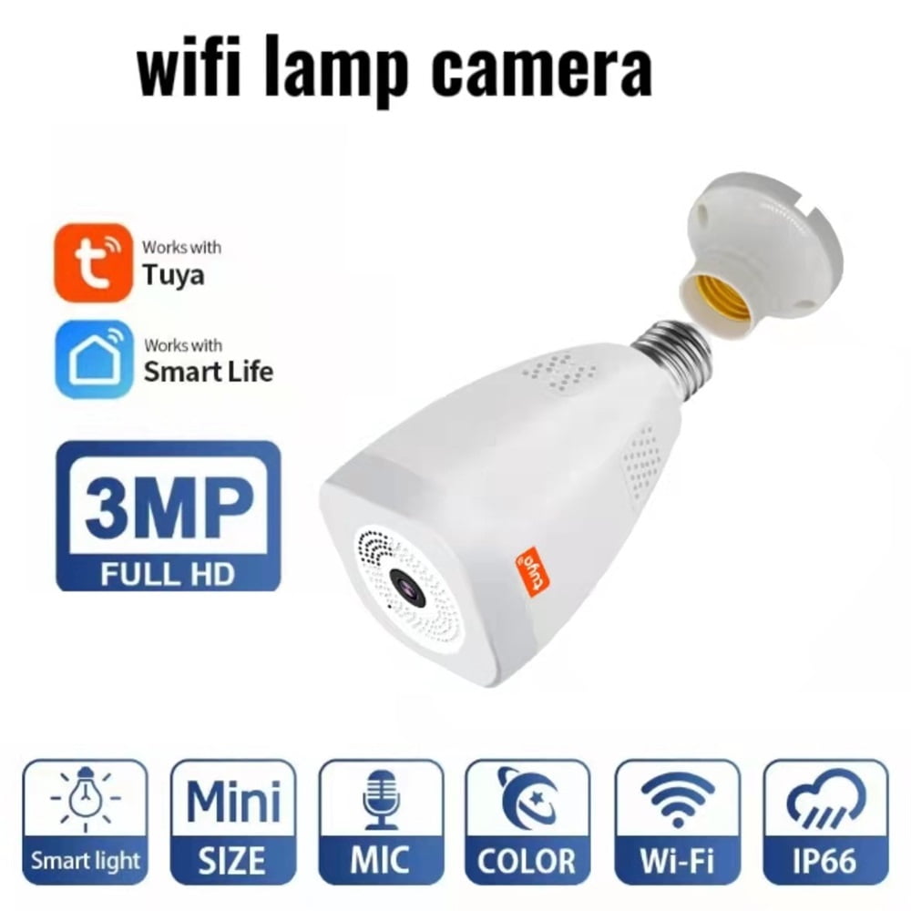 Tuya Smart 360-degree panoramic fisheye surveillance camera smart home ...
