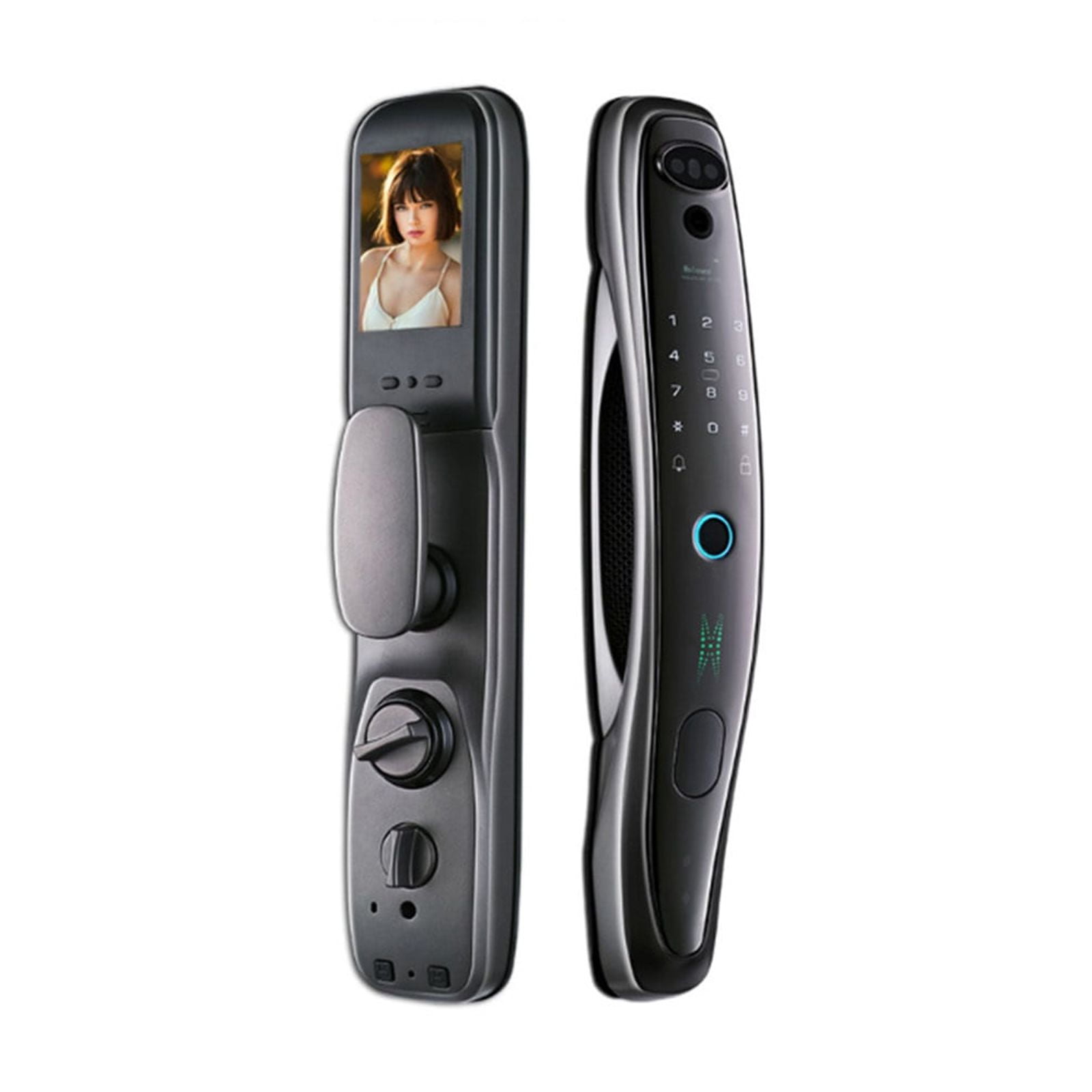 Tuya Smart 3D Face Door Lock Security Face Camera Monitor Intelligent ...