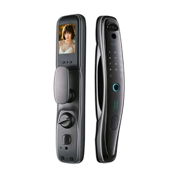 Tuya Smart 3D Face Door Lock Security Face Camera Monitor Intelligent ...