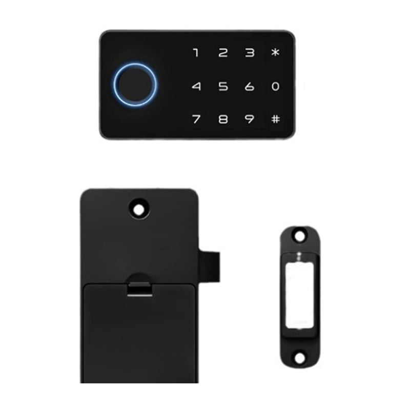 Tuya Smart Card Lock Drawer Cabinet Biometric Fingerprint Lock Home ...