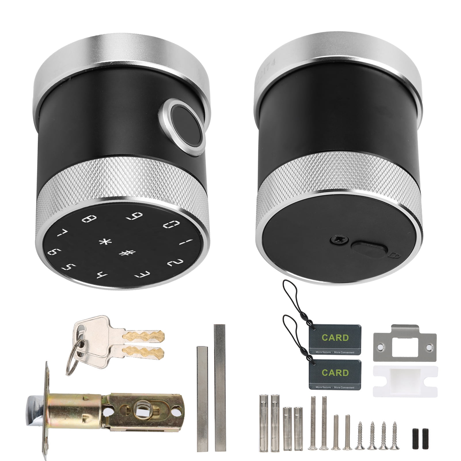 Tuya Smart Door Lock with Biometric Fingerprint, Phone APP, Password ...