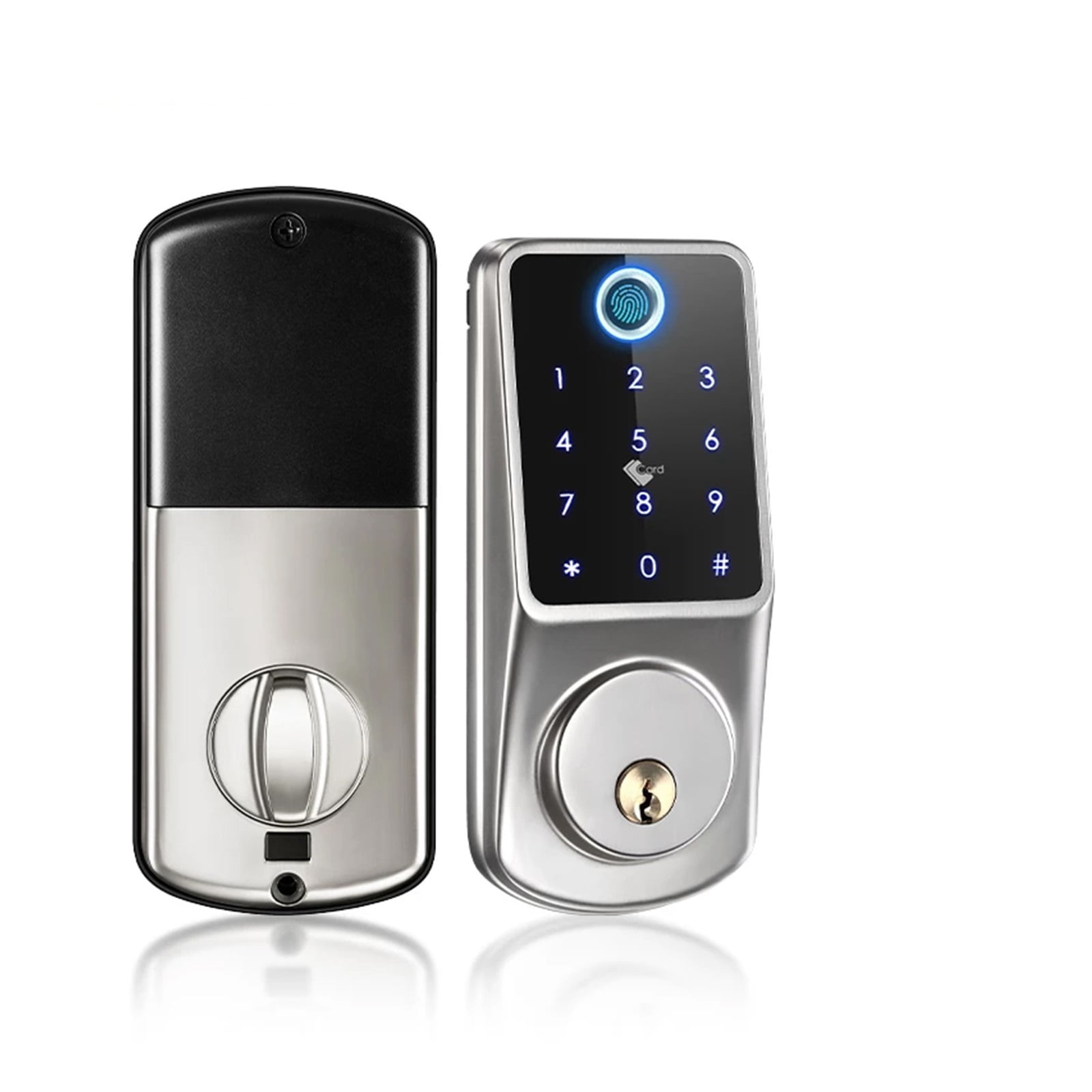 Tuya Smart Fingerprint Digital Keypad Keyless Entry Electronic Lock ...