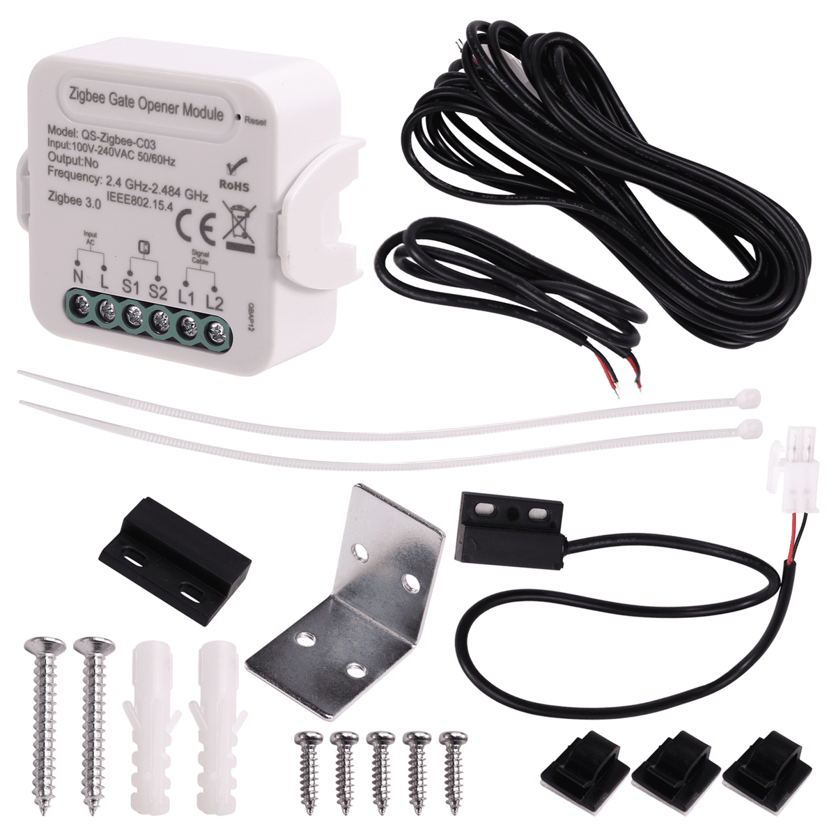 Tuya Smart Gate Door Opener Module Zigbee Gate Door Controller Module ...