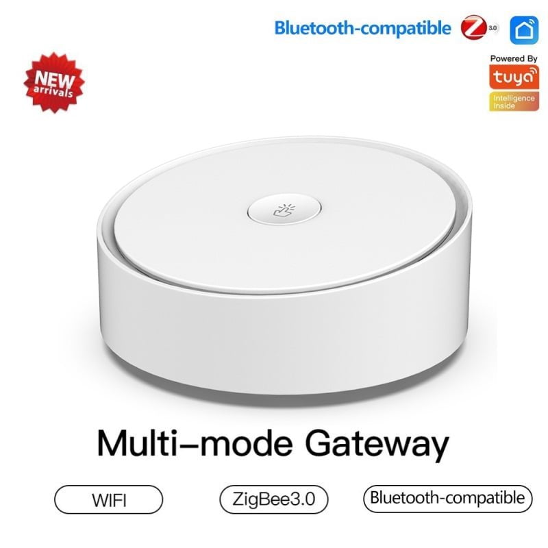 Tuya Smart Gateway Hub Multi-mode Smart Home Bridge WiFi Bluetooth APP ...