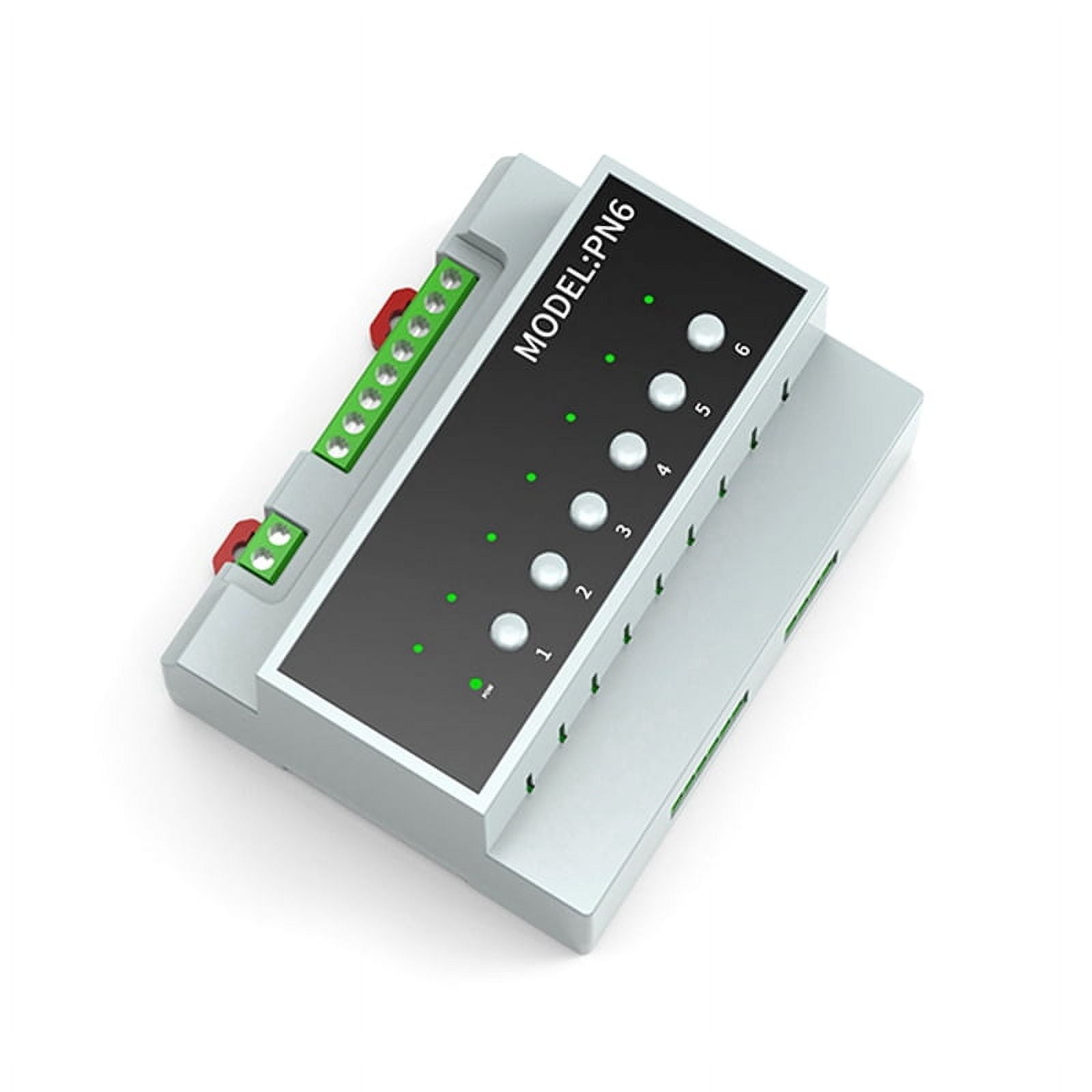 Tuya Smart Home 6-Channel 16A Relay Switch Module Dry Contact Module ...