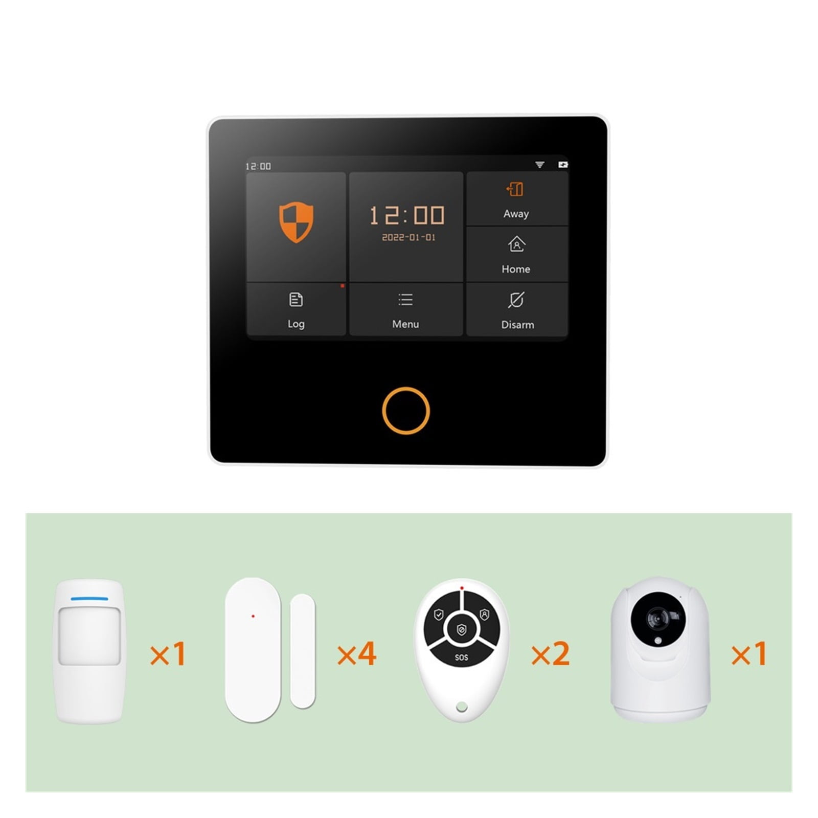 Tuya Smart Home Burglar Alarm Kit Wireless Security Protection System 4 ...
