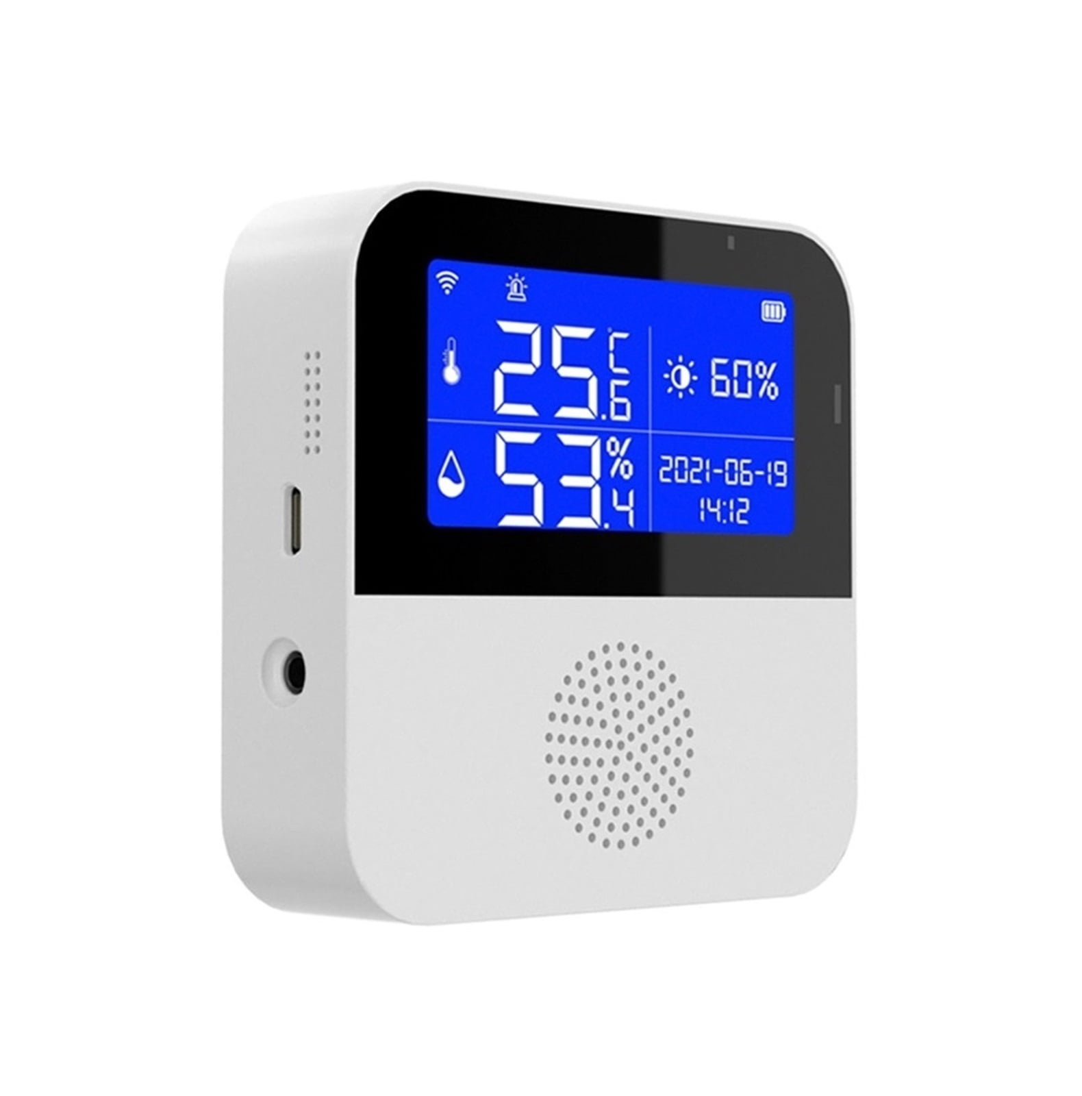 Tuya Smart Home WIFI Temperature Humidity Sensor Alarm Indoor Outdoor ...