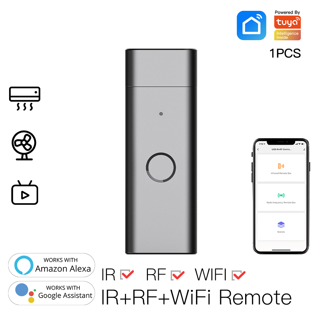 Tuya Smart Infrared WiFi Remote Controller Wireless USB IR+RF ...