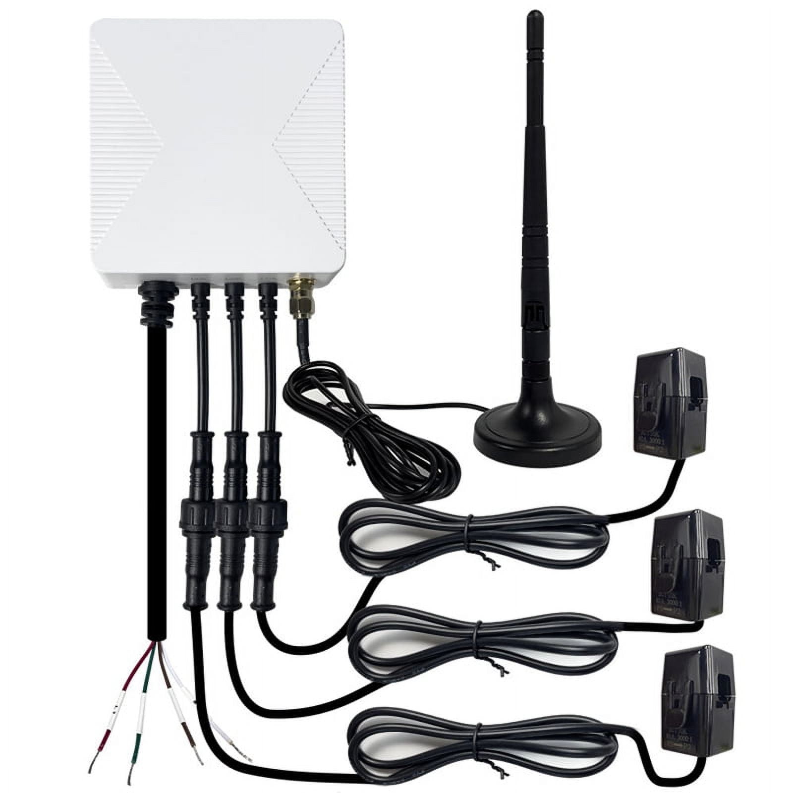 Tuya Smart Life 3 Phase WiFi Energy KWH Meter 300A Power Clamp Current ...