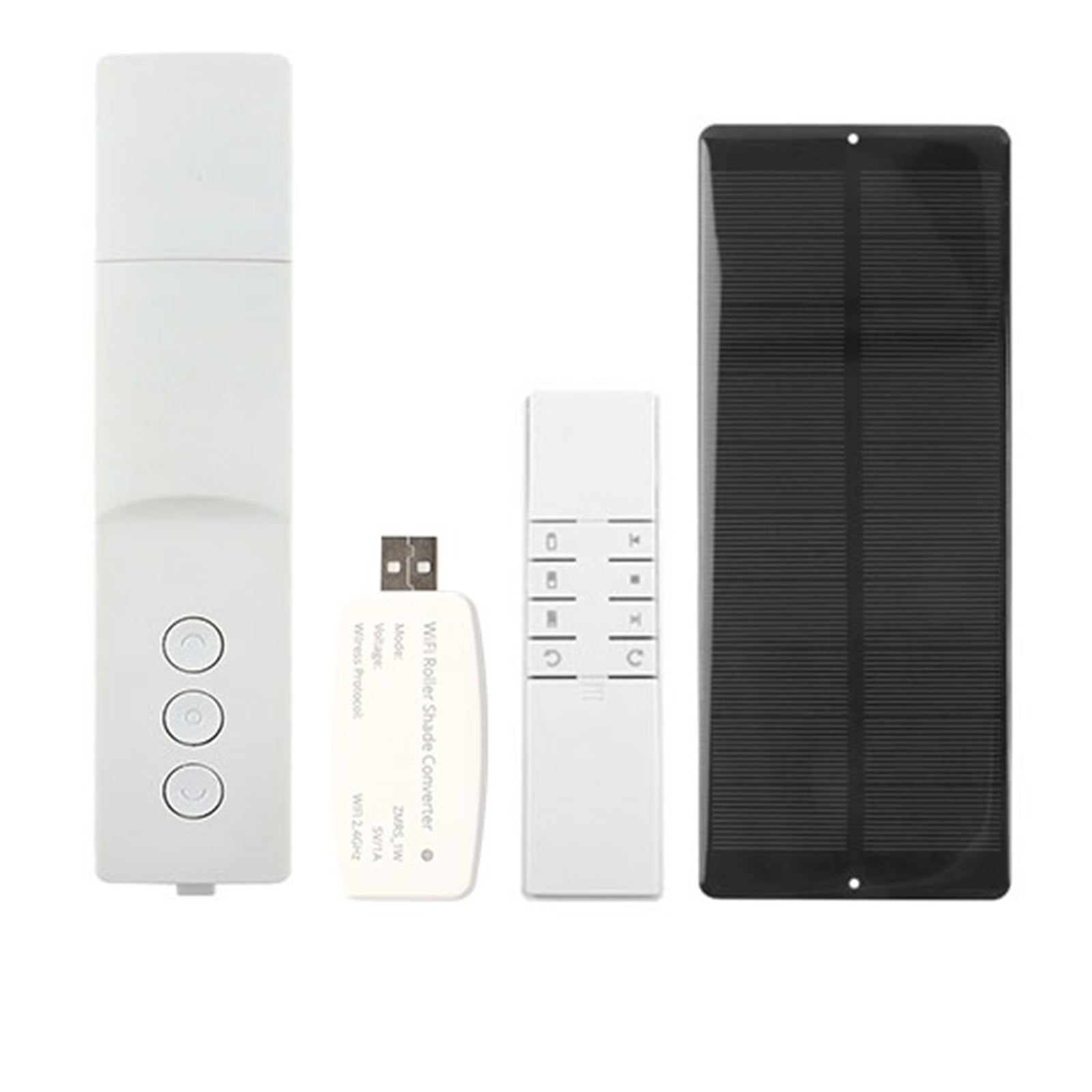 Tuya Smart Roller Shade Driver Solar Panel Blinds Motor Power By ...